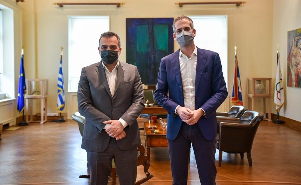 Συνάντηση του Δημάρχου Αθηναίων με τον Δήμαρχο Λευκωσίας στην Αθήνα Η ...