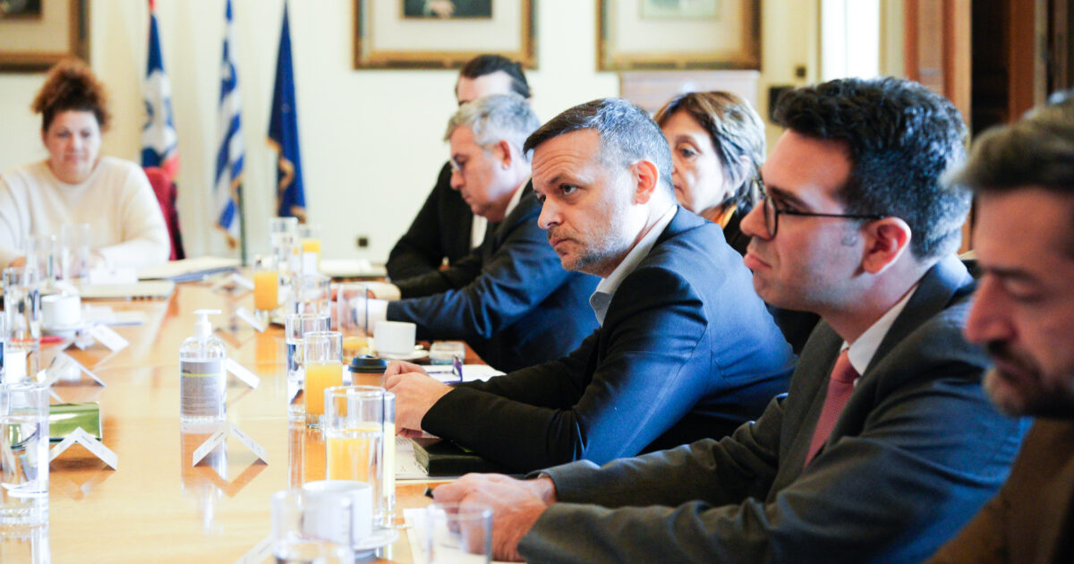 Συνάντηση Δημάρχου Αθηναίων, Χάρη Δούκα, με αντιπροσωπεία του Κογκρέσου ...
