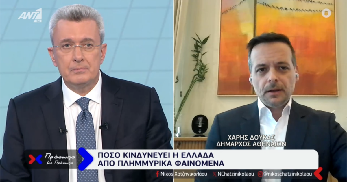 Συνέντευξη Χ. Δούκα στην εκπομπή «Πρόσωπο με Πρόσωπο» και στον ...